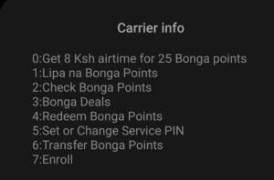 How to Redeem Bonga Points for Airtime, Bundles, Pay Goods and Services